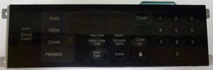 GENUINE Whirlpool Oven Parts - Main Control Board - Black