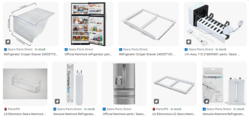 Kenmore Elite Refrigerator Parts - Compare Best Prices