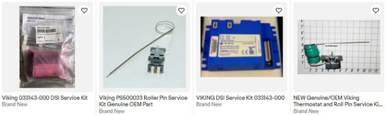 PS500033 Viking Oven Thermostat and Roll Pin Service Kit