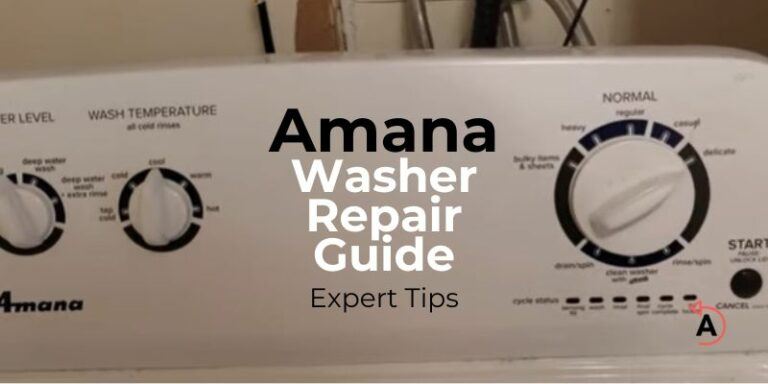 Amana Washing Machine Troubleshooting Guide - Expert Tips!